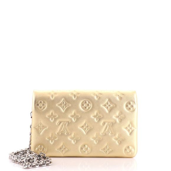 Louis Vuitton | Bags | Louis Vuitton Coussin Pochette Monogram Embossed ...